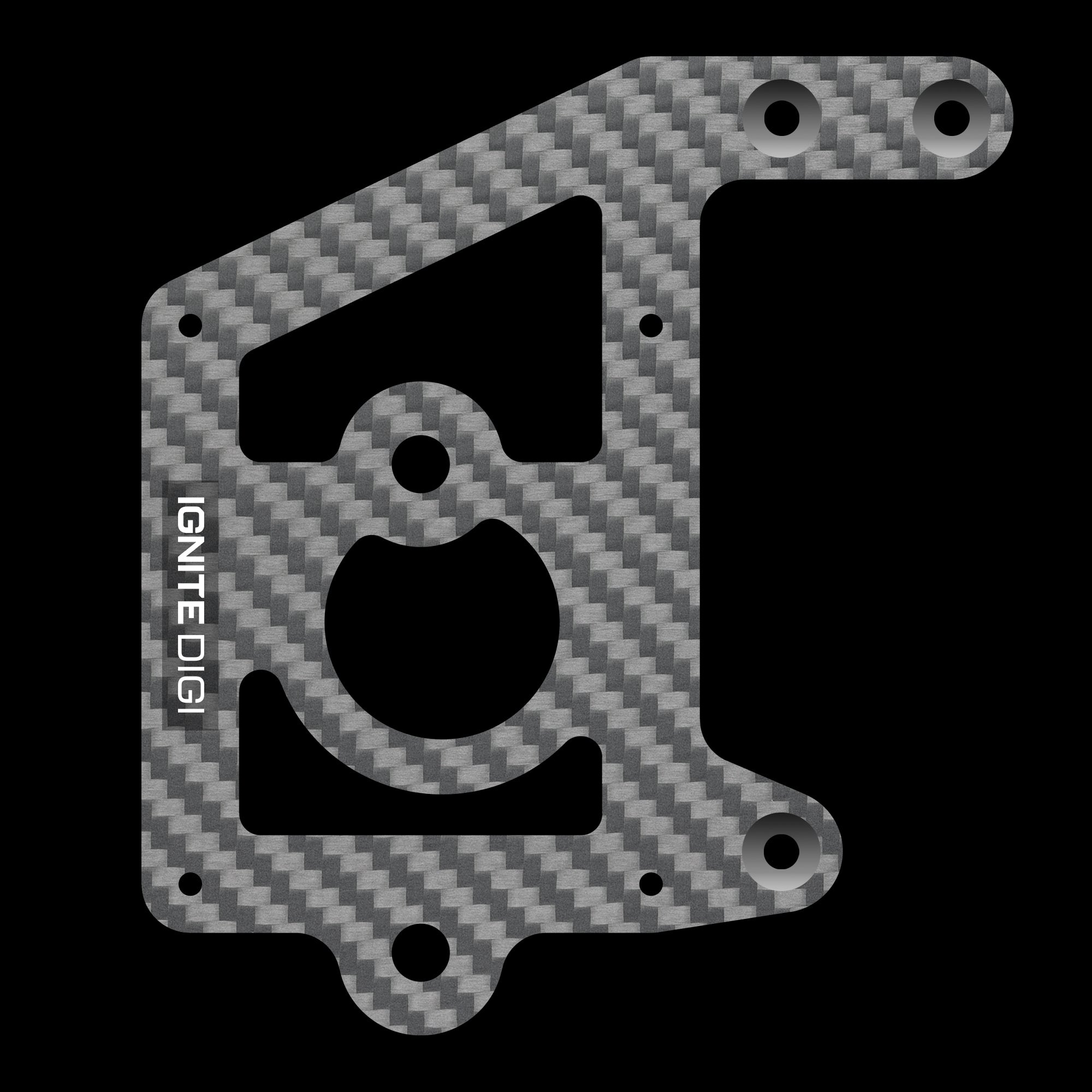 Carbon Side Plate for Vaxis / KEYSTONE / KOMODO-X - Ignite Digi