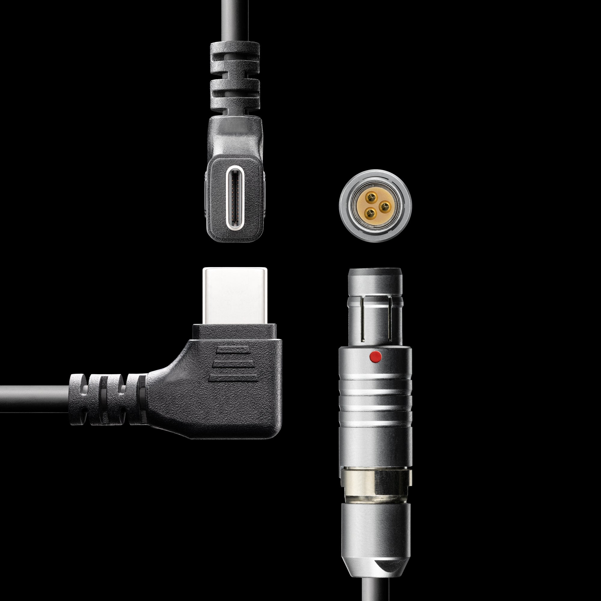 R/S Cable ‣ RS4 Pro + Focus Pro Grip to 3-Pin Fischer – Ignite Digi